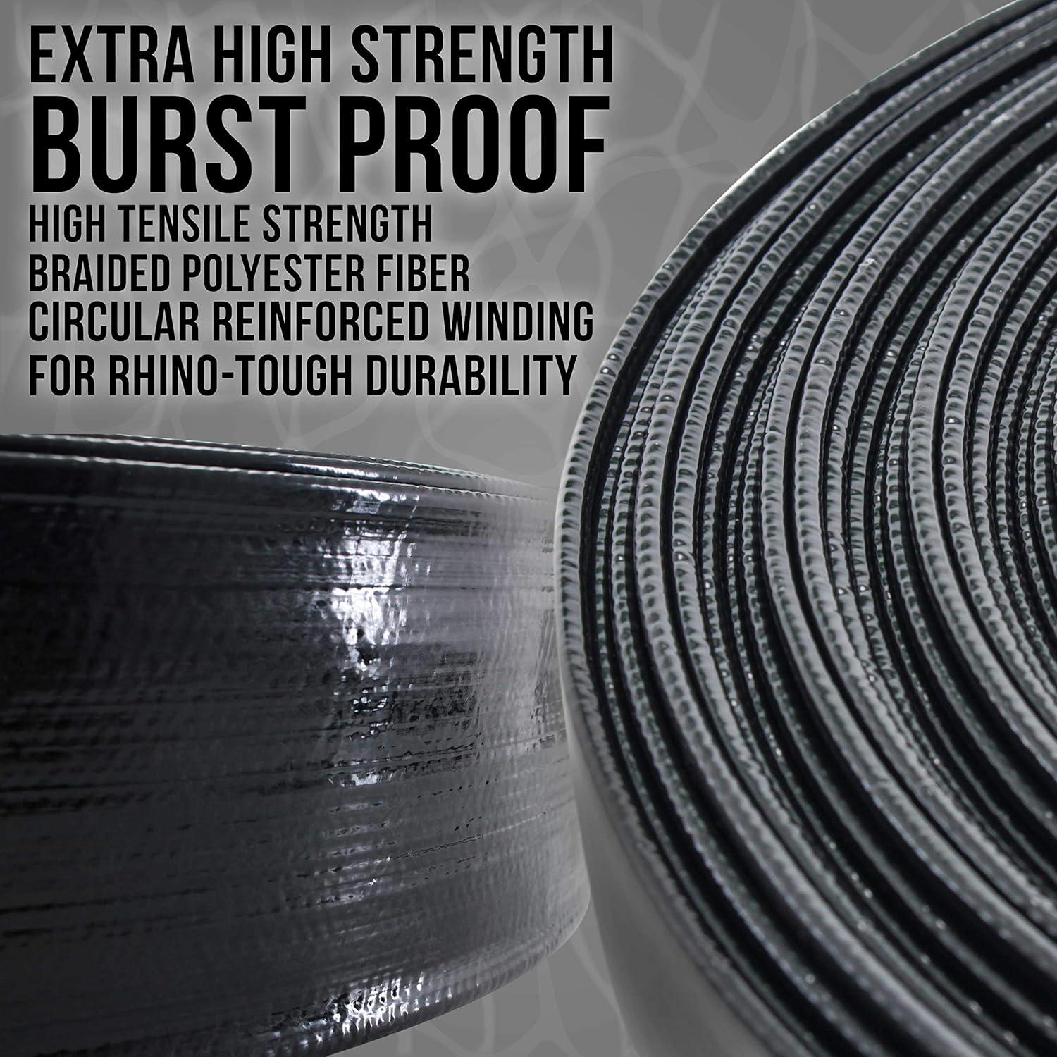 U.S. Pool Supply Pool Backwash Hose 2 Inch Diameter x 50 Feet ...